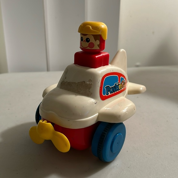 Tomy | Toys | Tomy Push N Go Airplane Vintage Collectible Kids Toy ...